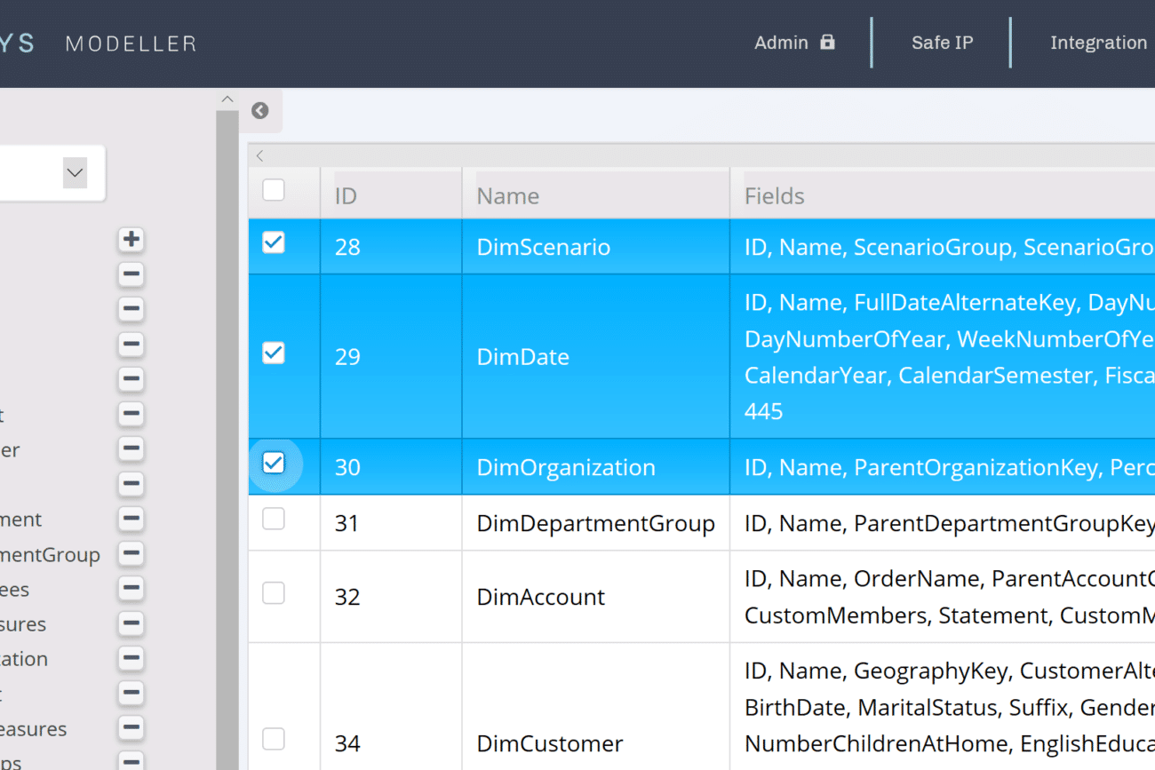 Overview of The New Acterys November 2018 Update | Acterys